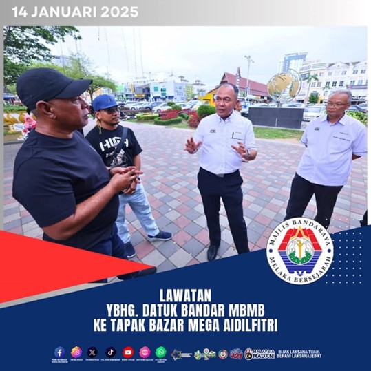 Portal Rasmi Majlis Bandaraya Melaka Bersejarah (MBMB) - Home Page